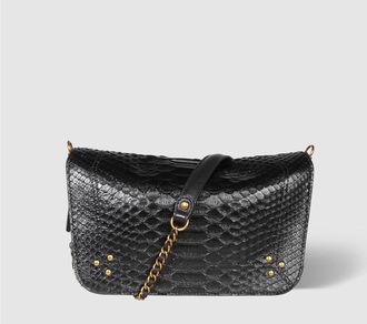 Jerome Dreyfuss Sac Bobi S Python Noir