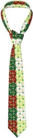 Generic Cravate DAffaires Cheval Et Tr&egrave;fle Porte-Bonheur Color&eacute; Fine Tie Formelle Cravates Homme Pour Travail Affaires F&ecirc;te