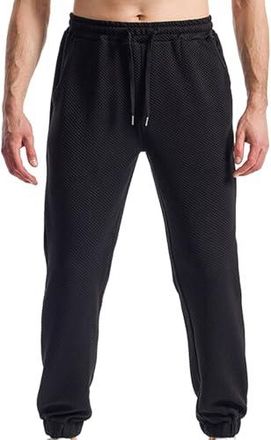 Generic Jogging Homme Pantalon Jogging Homme Pantalon Survetement Homme Confortable Classique - Jogging &Eacute;t&eacute; Homme Ample avec Bas C&ocirc;t&eacute; - Pantalon Running Respi