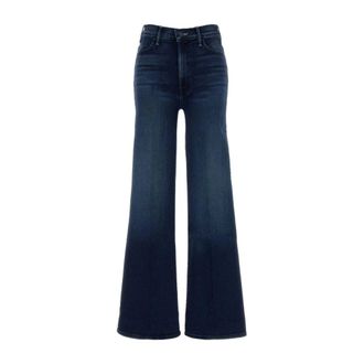 Mother The Hustler Roller Sneak - - Jeans - Damen - Blau - W26