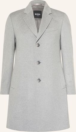 HUGO BOSS Wollmantel Hyde grau