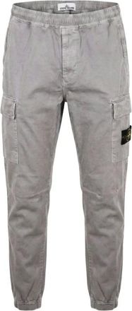 Stone Island Pantalon Cargo Coupe Slim - Homme - Pantalons - Gris - Taille: W32