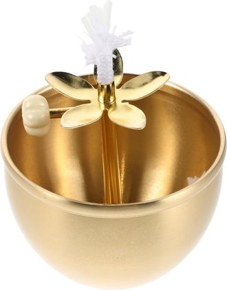 Cabilock Metall-&ouml;llampe mit Verstellbarem Dochthalter f&uuml;r Buddhistische Tempel und Hausgebrauch Vintage-petroleumlampe zur Dekoration und Flammenregulierung