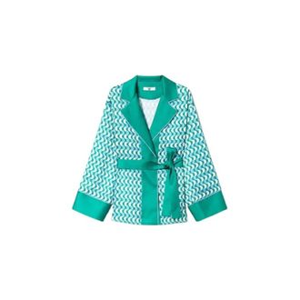 Twinset Damen, Blusen & Hemden, Gr&uuml;n, LGr&ouml;&szlig;e