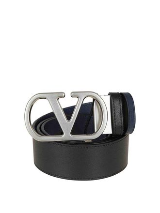 Valentino Garavani Ceinture - Bleu Fonc&eacute;