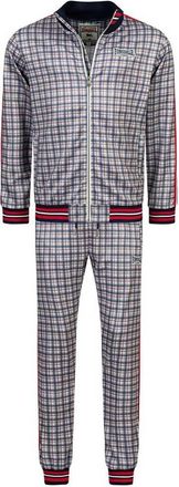 Lonsdale Herren Burmarsh Trainingsanzug, Blue/White/Red, XL EU
