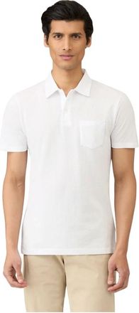 Sunspel Homme, Tops, Blanc, Taille: M Riviera Polo