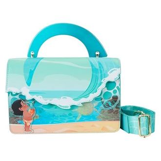 Loungefly Moana Wave Handle Sac &agrave; main pour femme Multicolore, multicolore, Taille unique