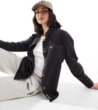 Superdry Surchemise en velours côtelé - Noir