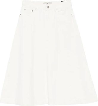 Pantaloni Torino Femme, Jupes, Blanc, Taille: W24 Tina Jeans