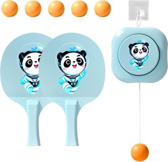 Generic Pong Trainer Indoor Portable Door Jam | Tragbares Tischtennis Set | Verstellbares Trainer Set | Torset mit Schl&auml;ger | Interaktion Training Training