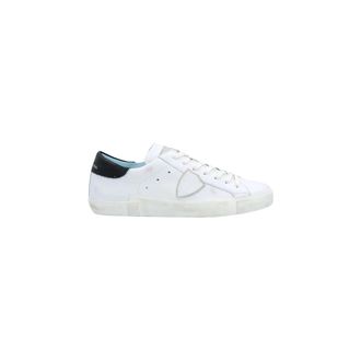 Philippe Model Low Top Sneaker mit Used-Look - - Shoes - Herren - Wei&szlig; - 40 EU