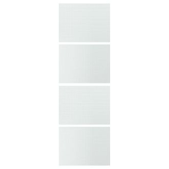 IKEA LUNDBR&Auml;SMA 4 Paneele f Schiebet&uuml;rrahmen