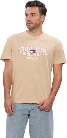 Tommy Jeans Herren, Oberteile, Beige, MGr&ouml;&szlig;e