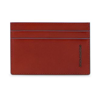 Piquadro Schmale Leder-Kartenh&uuml;lle - - Accessories - unisex - Rot - ONE SIZE