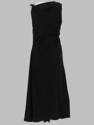 Victoria Beckham Lace Insert Dress - Black