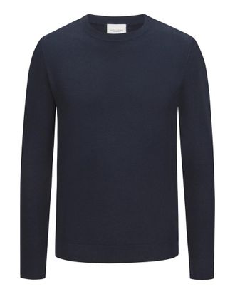 Profuomo Feinstrick-Pullover mit Reiskorn-Struktur in