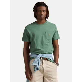 Polo Ralph Lauren T-Shirt 710704248270 Gr&uuml;n Regular Fit