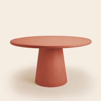 Madura Table &Agrave; Manger Eliz Terre cuite - ORANGE