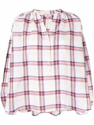 Woolrich blouse manches-longues &agrave; carreaux - Tons neutres