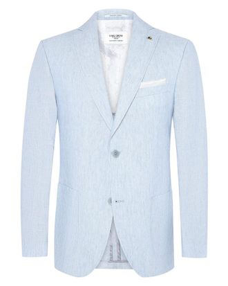 Carl Gross Teilgef&uuml;ttertes Leinensakko, Modern Fit in