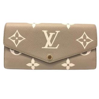 Louis Vuitton Pre-owned Lange Geldb&ouml;rse (Bi-Fold) - - Pre-owned - Damen - Beige - ONE SIZE