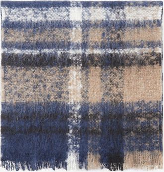 Saison 1865 Echarpe en mohair m&eacute;lang&eacute;