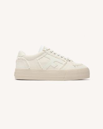 Faguo Baskets en toile blanches