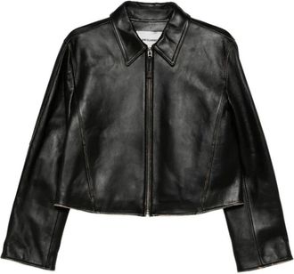 Low Classic LOW Classic, Femme, Vestes, Noir, Taille: 38 FR Veste Zipp&eacute;e &agrave; Col