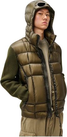 C.P. Company Goggle Hood Padded Jacket - - Jackets - Herren - Gr&uuml;n - L