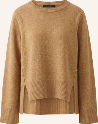 Oui Pullover braun