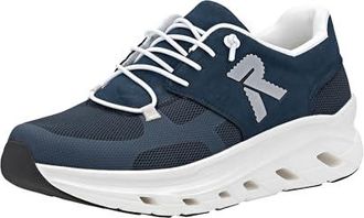 Rieker U3500 Baskets Basses pour Homme, Bleues, Taille 46 EU, Bleu, 46 EU