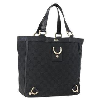 Gucci Pre-owned Vintage GG Canvas Hand Bag - - Pre-owned - Damen - Schwarzk - ONE SIZE