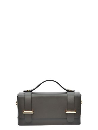 Isabella Rhea Kastanienbraun Rindsledertasche