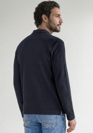 Street One Men Poloshirt aus Baumwolle mit Stretchante
