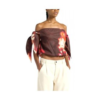 Liviana Conti Femme, Tops, Multicolore, Taille: 46 FR Sleeveless Top