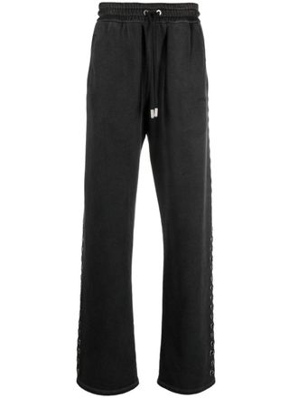 Off-white Jogginghose mit &Ouml;sen - Schwarz
