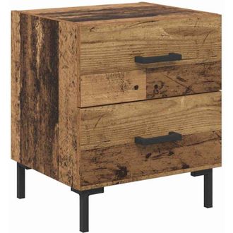 vidaXL Nachttisch Altholz 40 x 35 x 47,5 cm Holzwerkstoff vidaXL