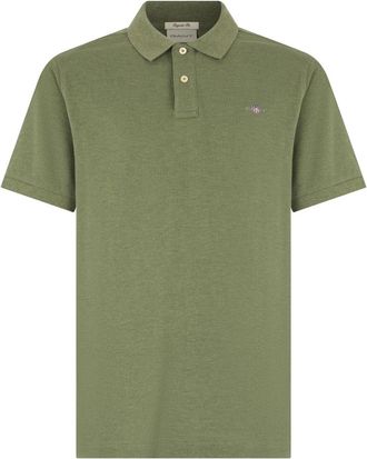 GANT Homme, Tops, Vert, Taille: M Polo en piqu&eacute; de coton