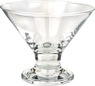 cofan Eisbecher mit einem Fassungsvermögen von 28,5 cl | Hergestellt aus robustem Glas, 6 Stück, Durchsichtig