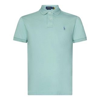 Polo Ralph Lauren Gr&uuml;nes Polo-T-Shirt mit Pony-Stickerei - - Tops - Herren - Gr&uuml;n - 2XL