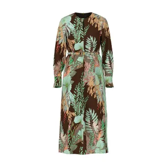 Marc Cain Maxikleid mit floralem Muster