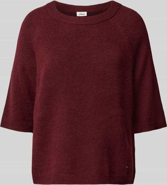 s.Oliver Red Label Regular Fit Strickpullover mit Alpaka-Anteil