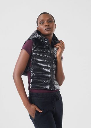 Jott Capuche laqu&eacute;e Noir Alae laqu&eacute;e - Taille Size 01