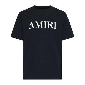 Amiri Homme, Tops, Noir, Taille: L T-shirt avec logo