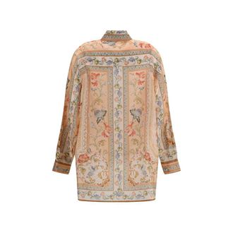 Zimmermann Womens Multicolor Silk Pattern Shirt