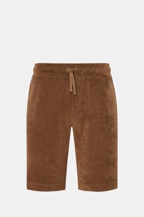 04651/ Herren - Frottee-Shorts Terry braun