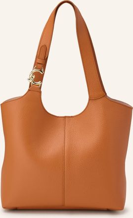Coccinelle Coccinelle Schultertasche Mt Herausnehmbarer Pouch orange