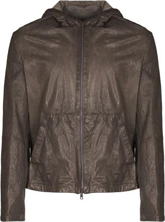 Altea Homme, Vestes, Brun, Taille: L Leon Suede Jacket