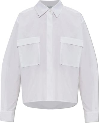 Max Mara Femme, Blouses et Chemises, Blanc, Taille: 34 FR Tenue Shirt